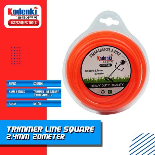 Jual Senar mesin pemotong rumput kotak 20 meter KODENKI Trimmer line ...