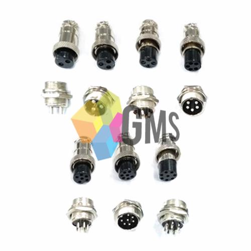 Jual Konektor CB 2/3/4/5/6/7/8 Pin Kaki Connector Jack Din Philip ...