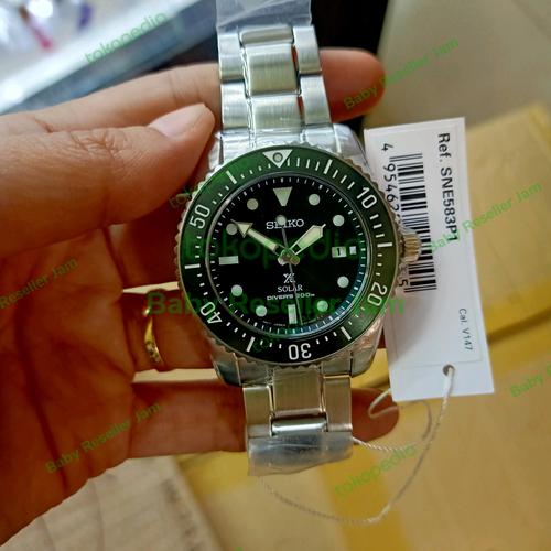 Jual Seiko Prospex Solar SNE583P1 Scuba Diver SNE583 Original & Garansi ...