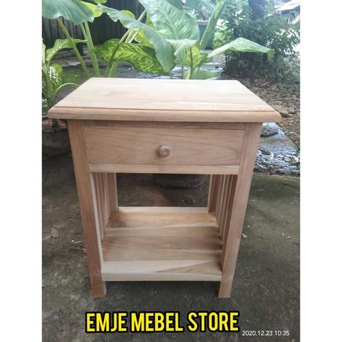 Jual meja kayu meja dispenser jati nakas minimalis - Kab. Jepara - EMJE ...