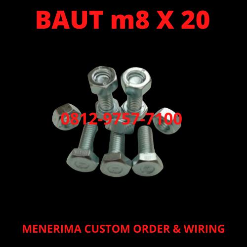 Jual Baut M8x20 Untuk Pemasangan Jointing Tray / ladder - Kota ...