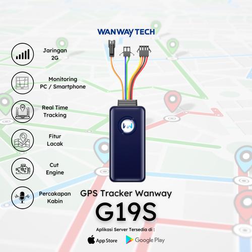 Jual Smart GPS Tracker Wanway Original G19S Free Server 1 Tahun - Kota ...