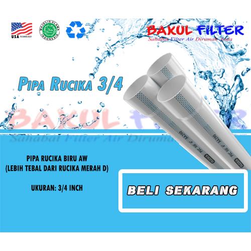 Jual PIPA PVC RUCIKA AW 3/4" PIPA PARALON PRALON 3/4 INCH / PIPA AIR ...