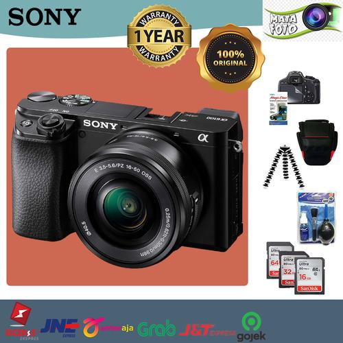 Jual SONY ALPHA A6100 kit 16-50mm / KAMERA SONY A6100 / SONY A6100 ...
