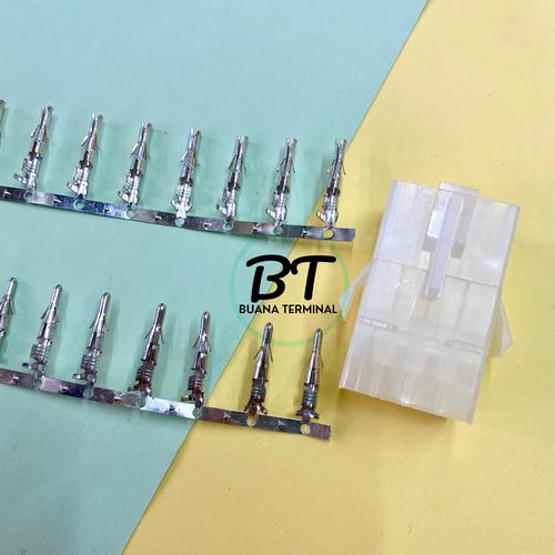 Jual Socket Bulat 12 Pin / soket kabel konektor bulat rumah skun ...