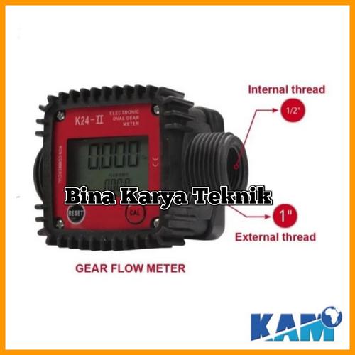 Jual Flow meter minyak digital Flow meter solar digital derat 1 inch ...