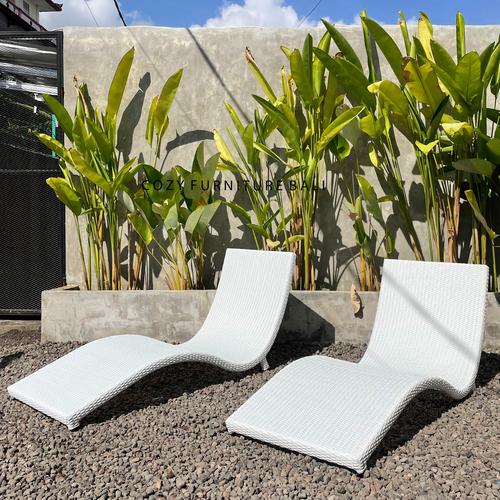 Jual RATTAN CHAIR SUNBED POOL LOUNGER - KURSI KASUR PANTAI KOLAM ...