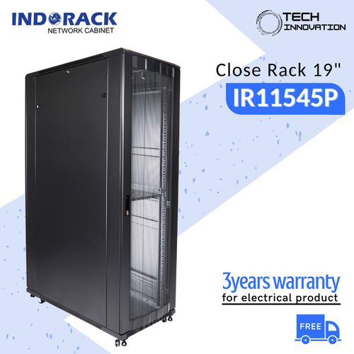 Jual INDORACK Close Rack 42U Depth 900mm Perforated Server Rak 24 ...