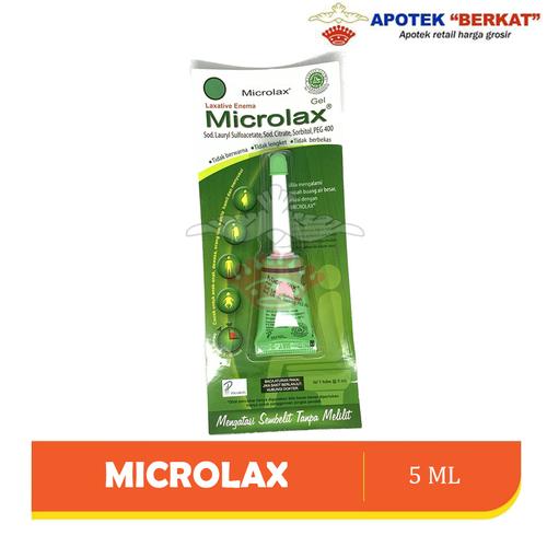 Jual MICROLAX GEL OBAT PENCAHAR 5ML | konstipasi susah BAB - Kab ...