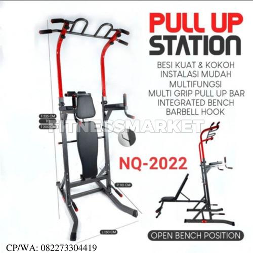 Jual Pull Up Station + Bench | Pullup Dipping Bar Press - Jakarta ...