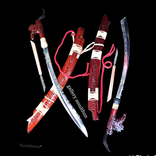 Jual MANDAU KHAS SUKU DAYAK KALIMANTAN MANDAU LAIS JIMPUL UKURAN 85CM ...