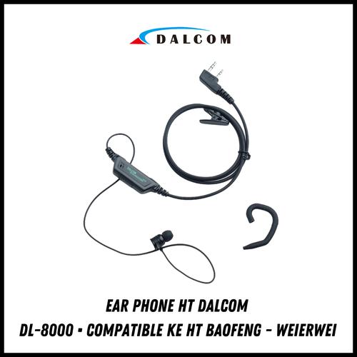 Jual HANDSFREE EARPHONE HEADSET DALCOM HT BAOFENG HT WEIERWEI HT LUPAX ...