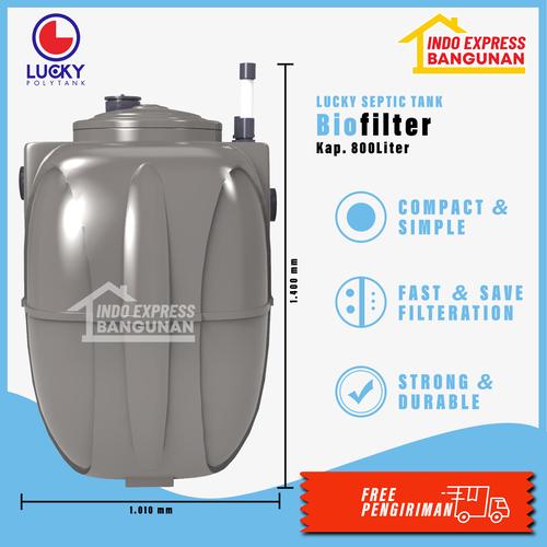 Jual Septic tank / tangki septik Lucky Biofilter 800 liter Free ...