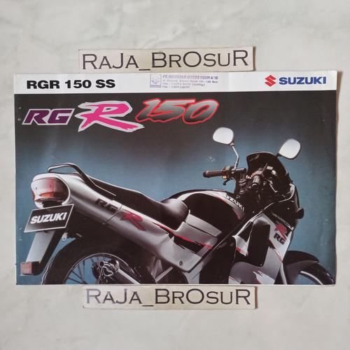 Jual Poster brosur katalog Suzuki RGR150 SS/RGR Jumbo/RGR Tornado 1996 ...