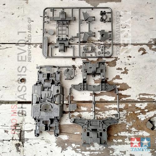 Jual Tamiya Original PRO MS Chassis EVO.1 Reinforced ABS-GF / Glass ...