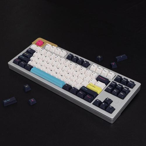 Jual GMK future funk music keycaps cherry profile pbt dye sub 136 ...