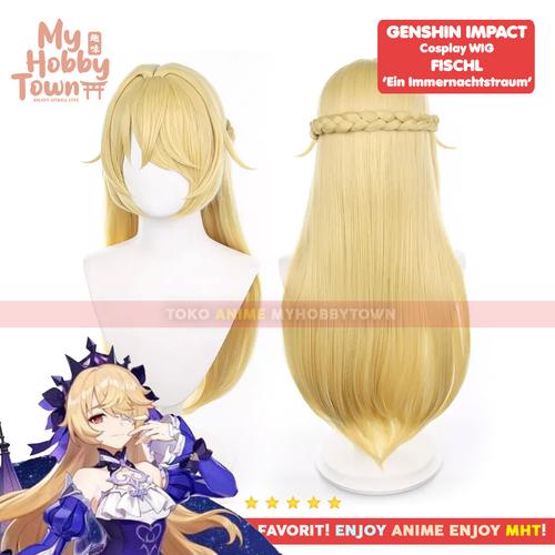 Jual Wig Cosplay Anime Game Genshin Impact : Fischl Ein ...