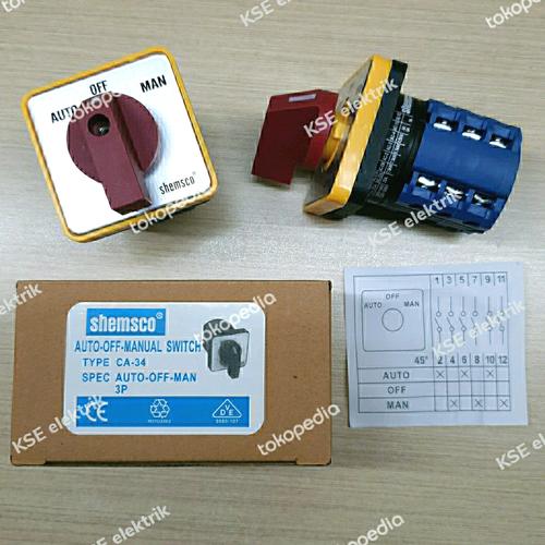 Jual Selector Switch SHEMCO Auto-Off-Man 3pole - Jakarta Pusat - KSE ...