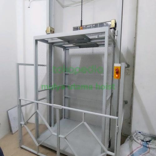 Jual lift barang 2 lantai lengkap hoist - 2 ton - Kota Bekasi - mulya ...