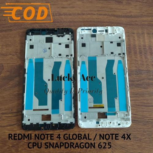 Jual Frame Lcd Tulang Tengah Hp Xiaomi Xiomi Redmi Note 4 4x Snapdragon ...