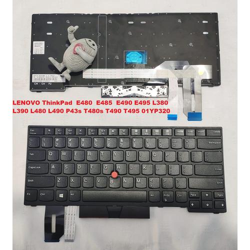 Jual KEYBOARD ORIGINAL LENOVO ThinkPad E480 E485 E490 E495 L380 L390 ...