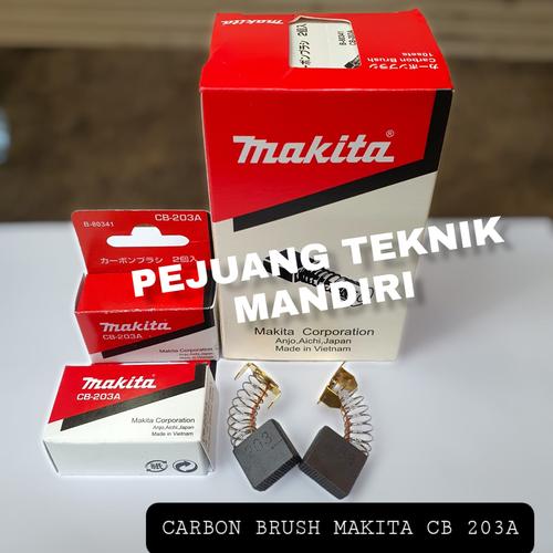Jual CARBON BRUSH MAKITA CB 203 / SEPUL / SPUL BOSTEL ARANG MAKITA CB 203A - Jakarta Barat ...