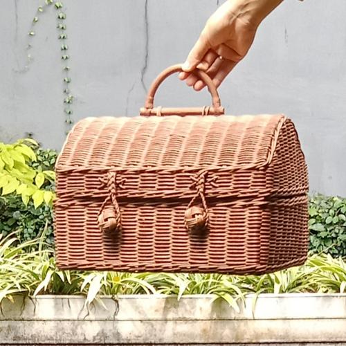 Jual KERANJANG ROTAN BESAR UNTUK PIKNIK WARNA COKLAT - Kota Tangerang ...