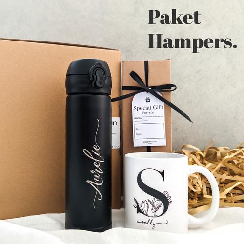 Jual Paket Hampers Kado Tumbler Custom dan Mug Custom Hadiah Ulang ...