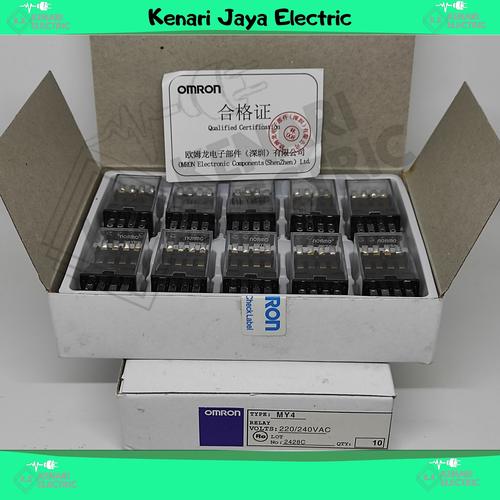 Jual Relay Omron MY4 220V / MY4 / Relay MY4 14Pin - Jakarta Pusat ...
