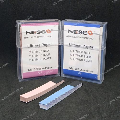 Jual Kertas Lakmus/ Litmus Biru Merah - Biru - Kota Padang - pharmachem ...