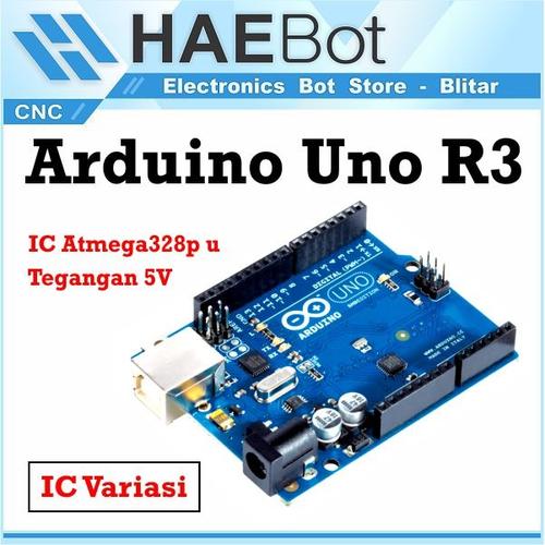 Jual [EBS] Arduino Uno R3 DIP atmega16au atmega328p u tanpa Kabel - SMD ...