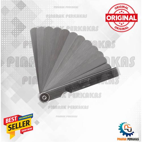 Jual Mitutoyo 184-304s Thickness Gage Feeler Gauge 0.05-1 mm 20 le ...
