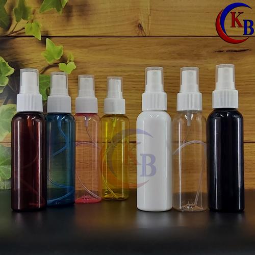 Jual BOTOL SPRAY 100 ML / BOTOL PET 100 ML / SPRAY NECK 24 PUTIH ...