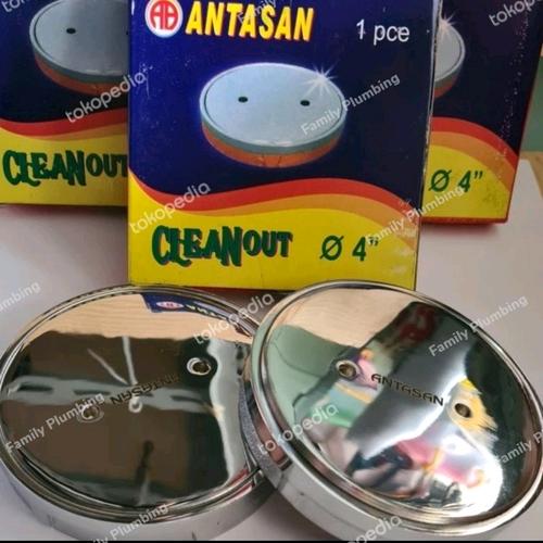 Jual FLOOR DRAIN CLEAN OUT FCO FD 2" 2INCH 2 INCH CHROME ANTI KARAT ...
