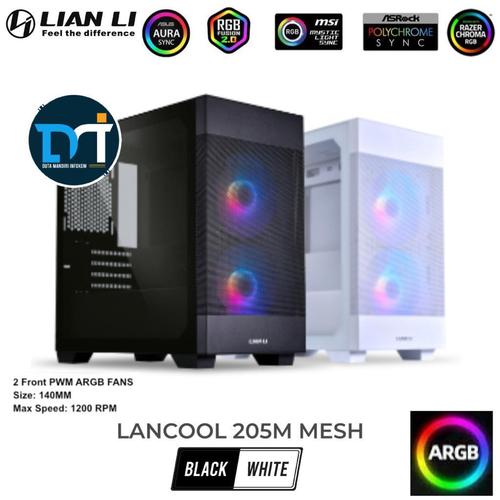 Promo Lian Li Lancool 205M MESH - Tempered Glass Micro-ATX Gaming Case ...