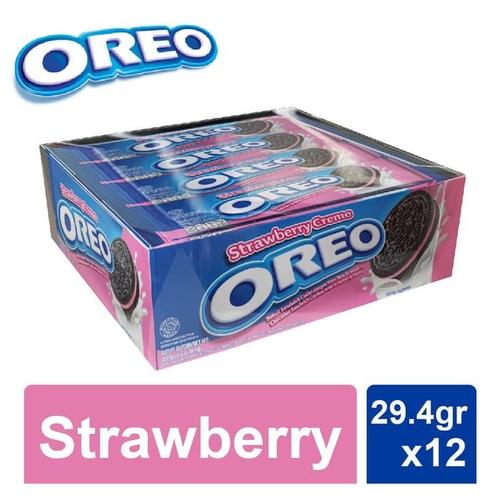 Jual BISKUIT OREO ISI 4 STRAWBERRYBOX ISI 12 PCS - Kota Surabaya ...