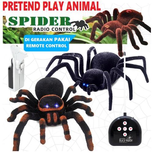 Jual DIY MAINAN REMOTE KONTROL SPIDER LABA LABA PRETEND PRANK HEWAN DOG ...