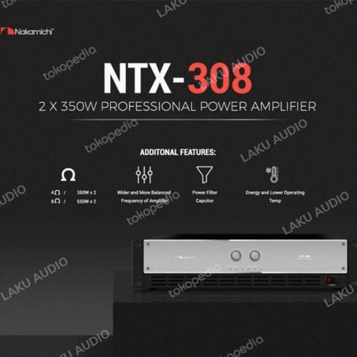 Jual POWER AMPLIFIER NAKAMICHI NTX 308 NTX308 ORIGINAL - Jakarta Barat ...