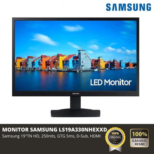Jual Monitor LED SAMSUNG 19" HDMI LS19A330NHEXXD Garansi Resmi - Kota ...
