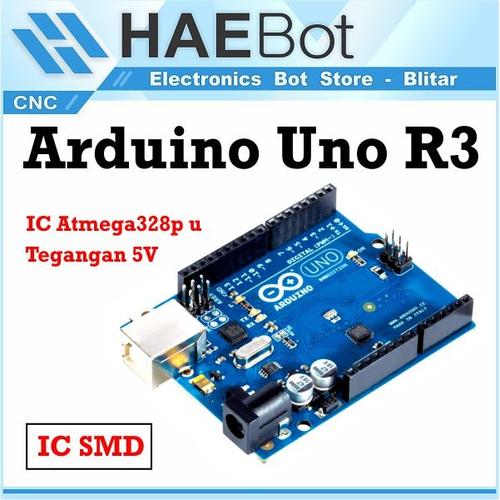 Jual [EBS] Arduino Uno R3 DIP atmega16au atmega328p u tanpa Kabel - SMD ...