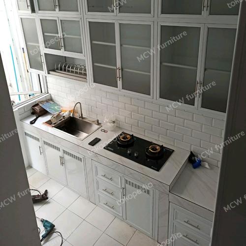 Jual CUSTOM PINTU + LACI KABINET DAPUR BAWAH/PESANAN KITCHEN SET BAWAH ...