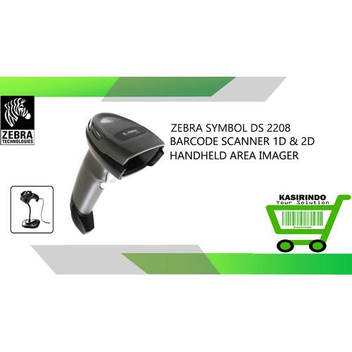 Jual SCANNER BARCODE 1D & 2D ZEBRA DS2208 / DS22 USB - Kab. Bogor ...