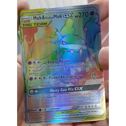 Jual KARTU POKEMON TCG RAINBOW GX TAG TEAM HOLOGRAM ENGLISH VERSION ...