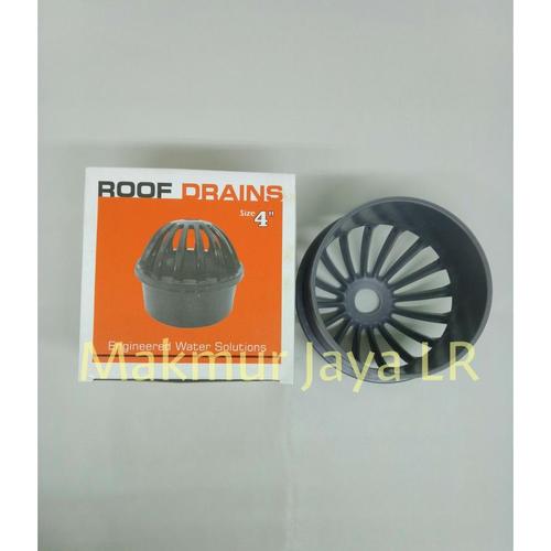 Jual Roof Drain 3" 4" Pvc / Saringan Talang / Saringan Dak / Roof ...