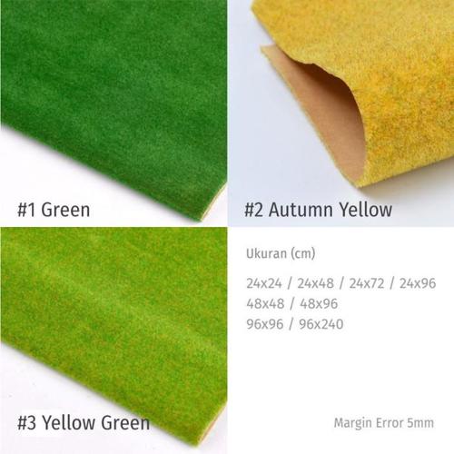 Jual TERMURAH RUMPUT STATIS MAKET DIORAMA RUMPUT ALAS MINIATUR - MNR01 ...