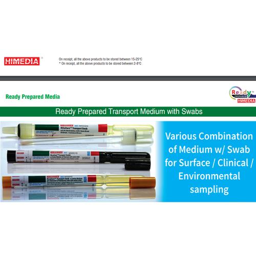 Jual MS001 50NO HICULTURE STERILE SWAB WITH 0.85% NACL HIMEDIA - Kab ...