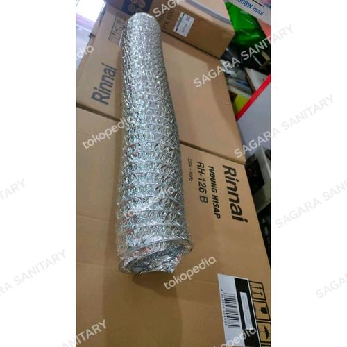 Jual selang pipa cooker hood Rinnai 5 inchi / pipa aluminium exhaust 5 ...