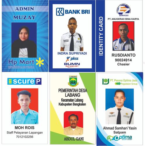 Jual Cetak Id Card Custom SATUAN PVC Tebal MURAH - Kab. Cianjur ...