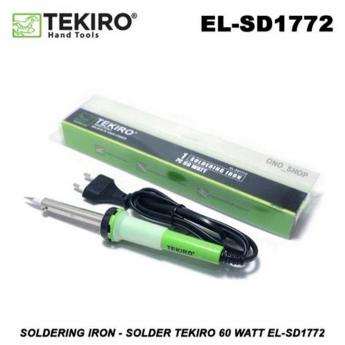 Jual Tekiro Solder Listrik 60 Watt Soldering Iron 60 Watt Alat Solder ...