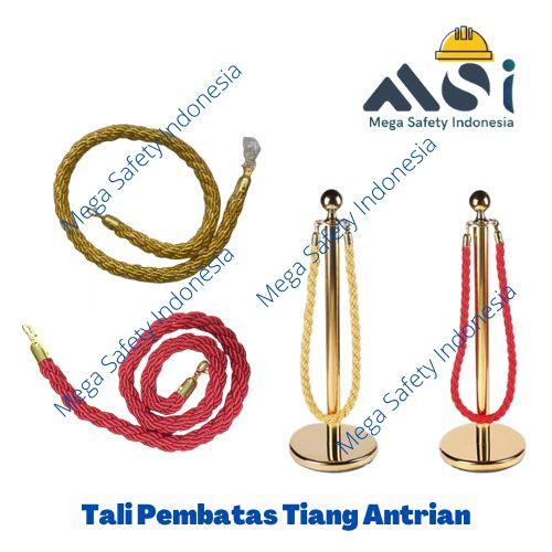 Promo Tali Pembatas Tiang Antrian Twisted - Merah - Jakarta Utara ...
